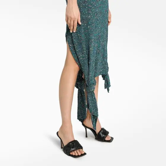 Loewe Knot-detail Knitted Skirt