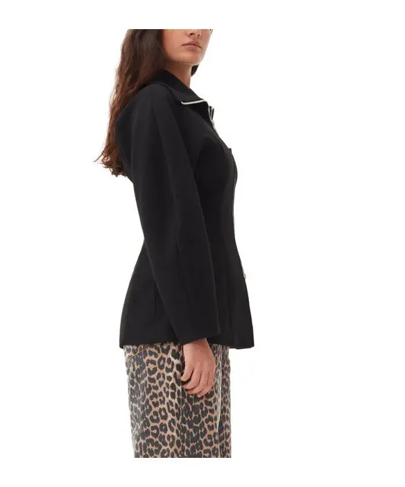GANNI Jacket With Collar