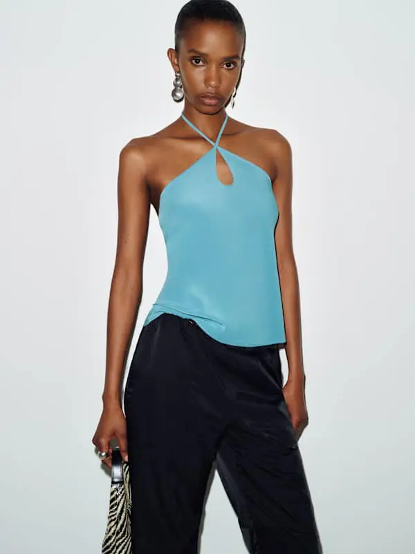 REFORMATION Rosana Top