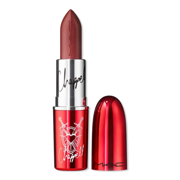 MAC COSMETICS Chappell Roan Viva Glam Lustreglass Sheer-shine Lipstick - Roan Of Arc