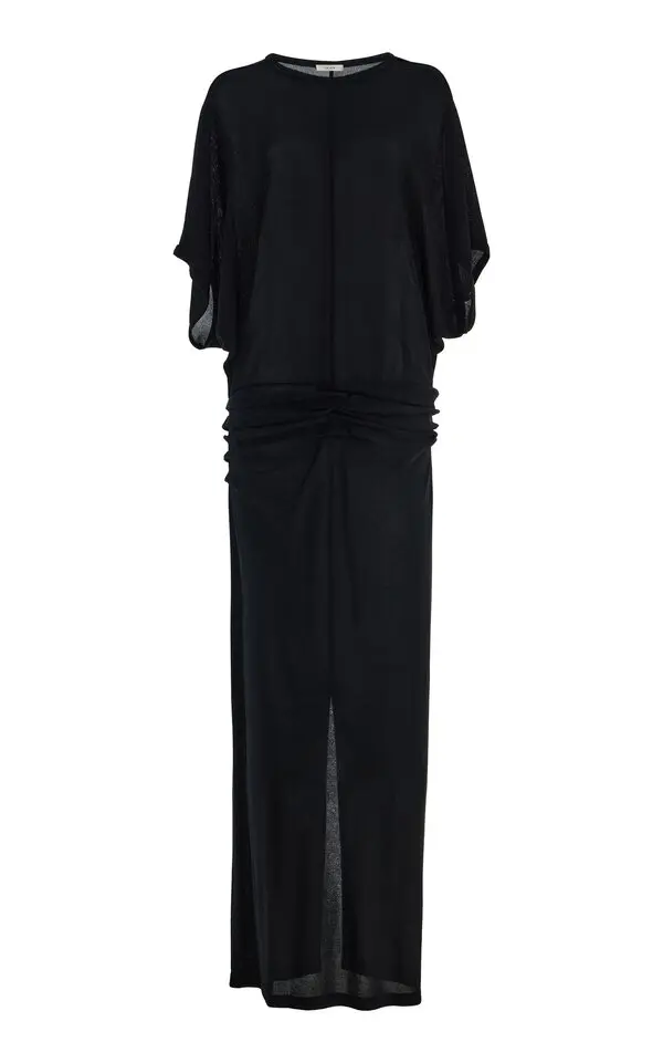 THE ROW Delyra Maxi Dress - Black
