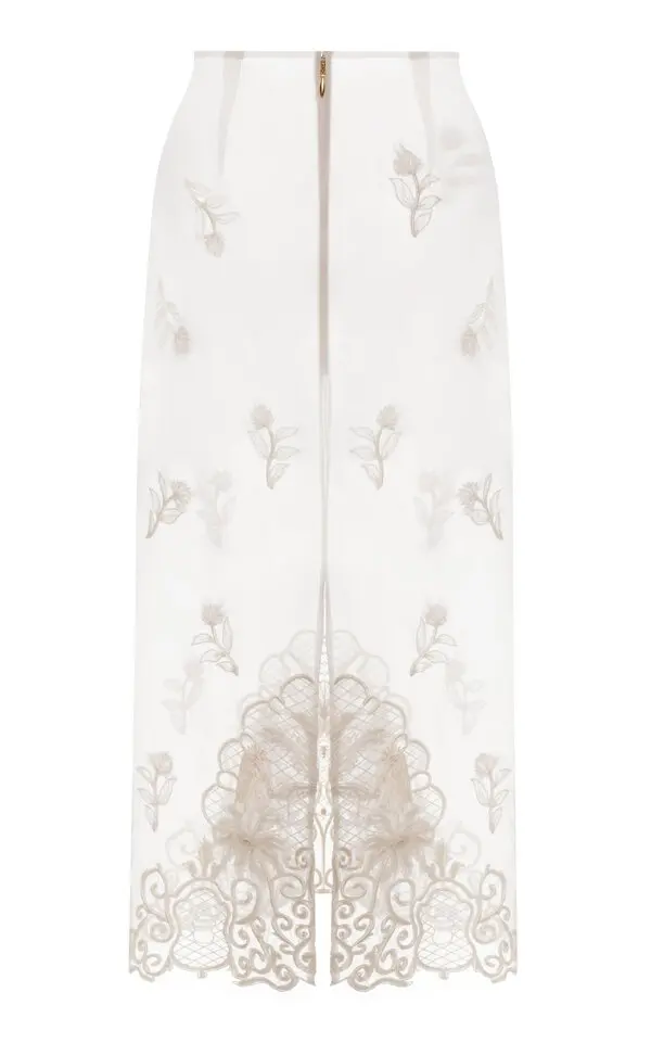 Agua Bendita Chlorella Tristan Silk Maxi Skirt