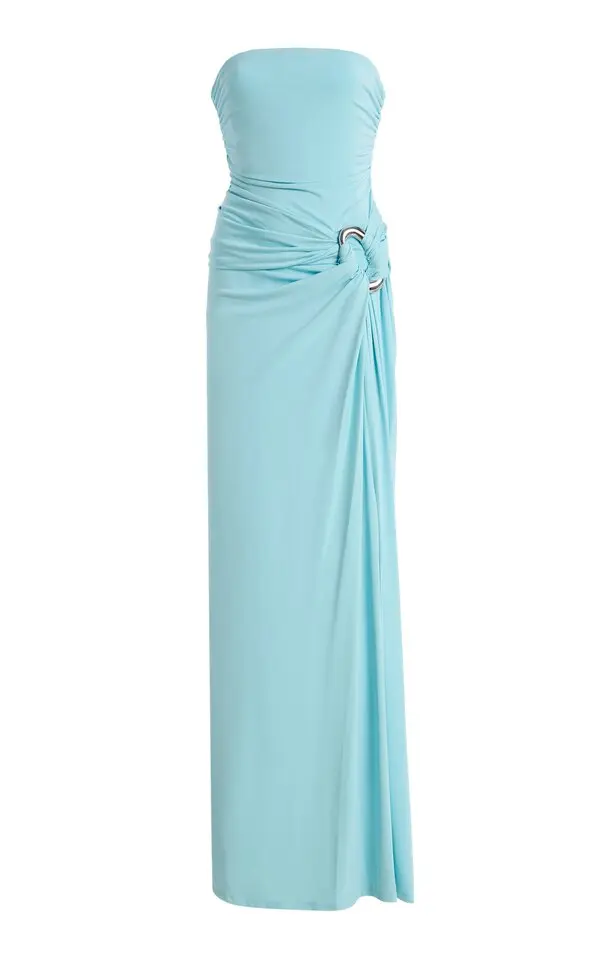 Simkhai Emma Gown - Blue