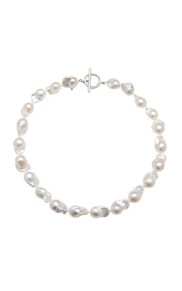 Agmes Baroque Freshwater Pearl Necklace
