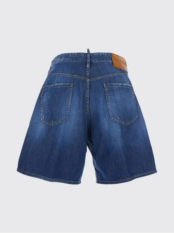 Dsquared2 Stretch Denim Shorts - Blue