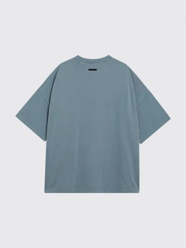 Fear Of God Cotton T-shirt With Contrast Logo And Dropped Shoulders