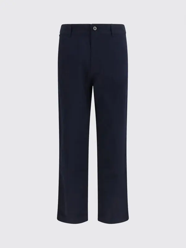 SEBAGO Mid-rise Slim Fit Trousers In Stretch Cotton - Blue