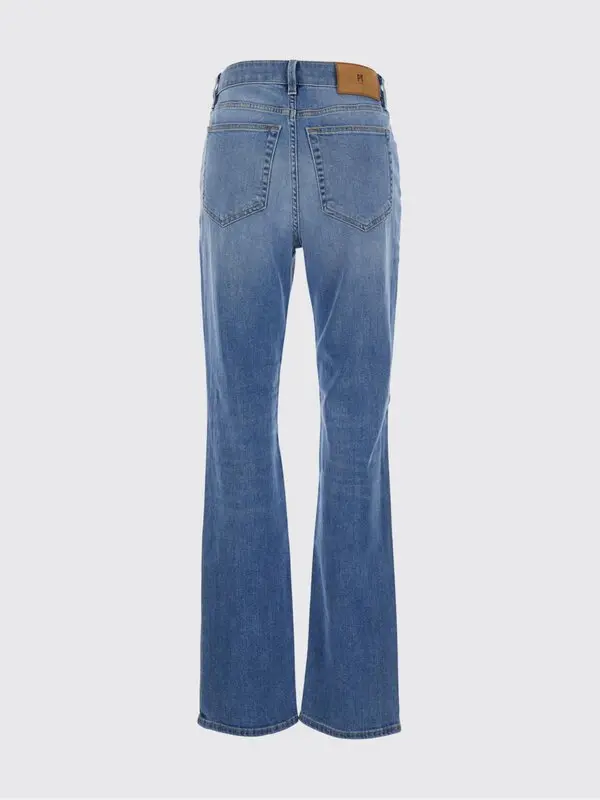 PT TORINO Mid-rise Flared 5-pocket Jeans In Cotton Denim
