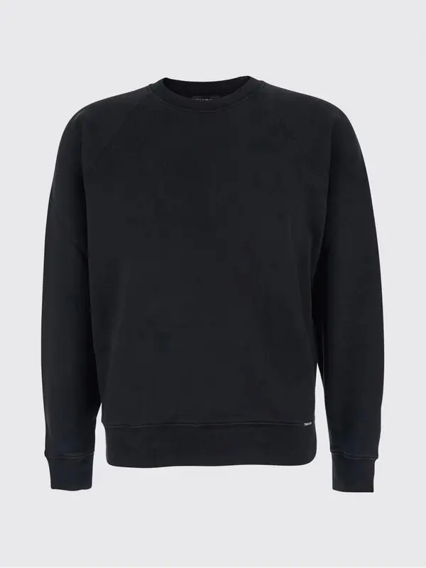 TOM FORD Relaxed Fit Cotton Crewneck Sweatshirt With Dropped Shoulders
