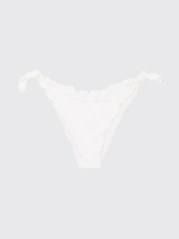 MC2 SAINT BARTH Low-rise Bikini Bottoms With Adjustable Side Ties