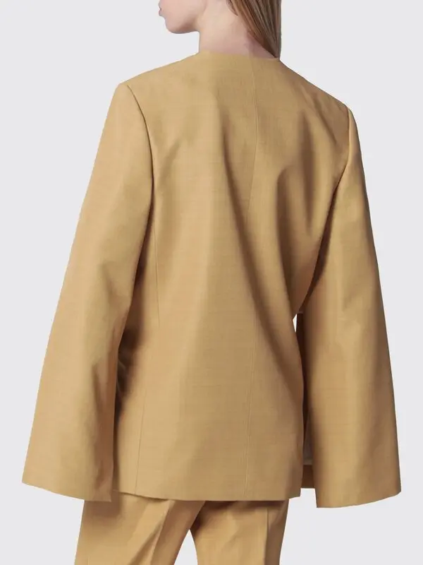 Alberta Ferretti Cropped Double-breasted Viscose Blend Blazer