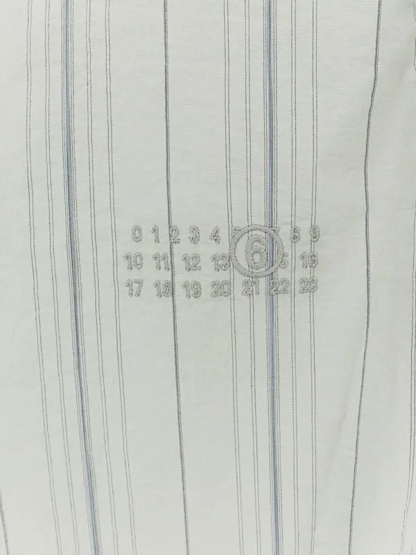 MAISON MARGIELA Striped Cotton Shirt