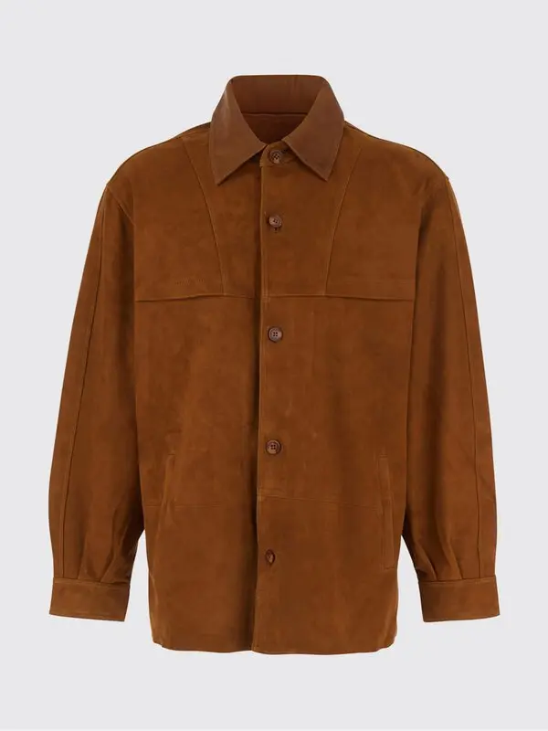 SUNFLOWER Suede Shirt Jacket