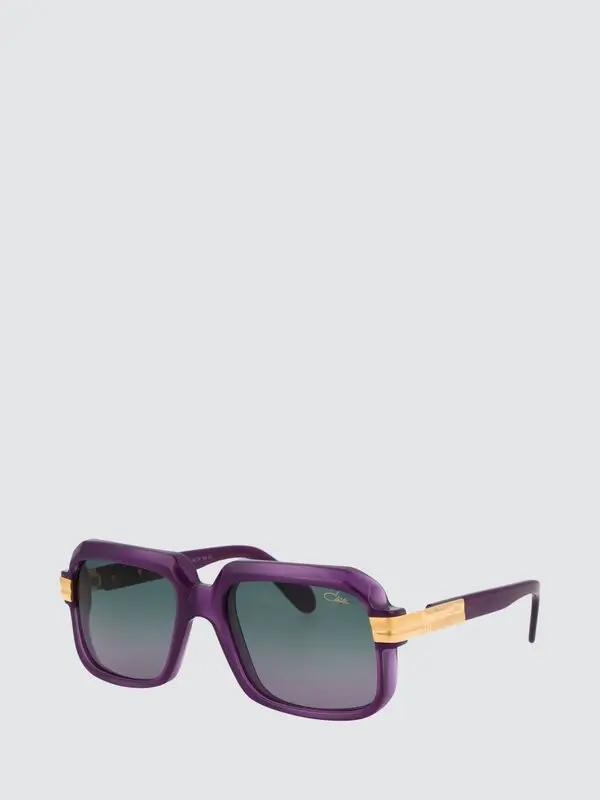 Cazal Rectangular Acetate Sunglasses With Gradient Lenses