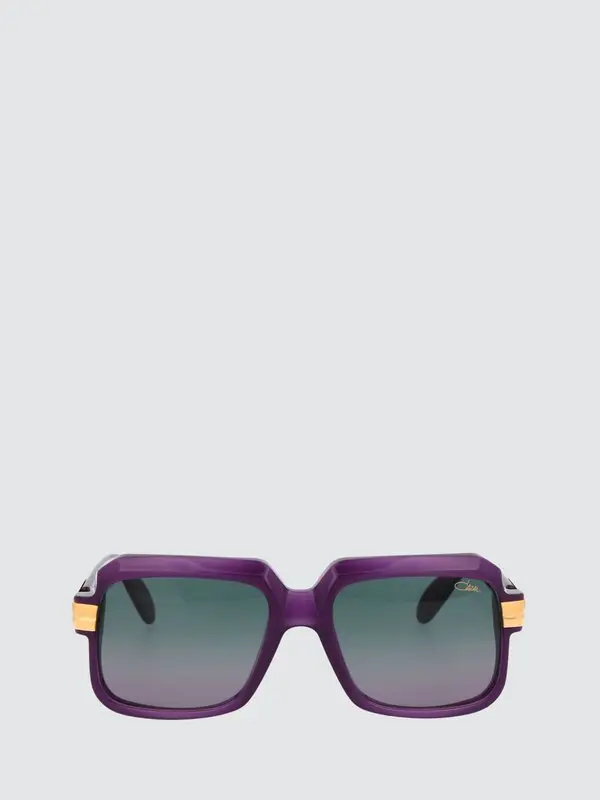Cazal Rectangular Acetate Sunglasses With Gradient Lenses