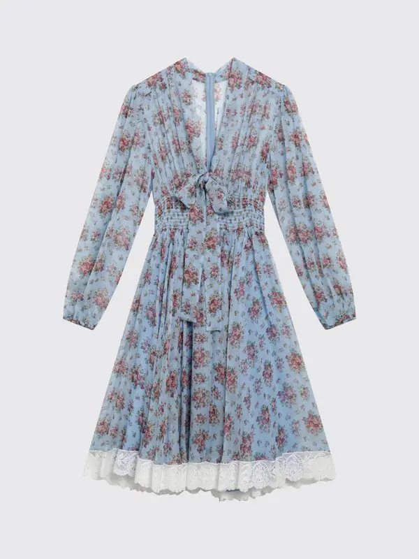 Dolce & Gabbana Floral Print Midi Dress