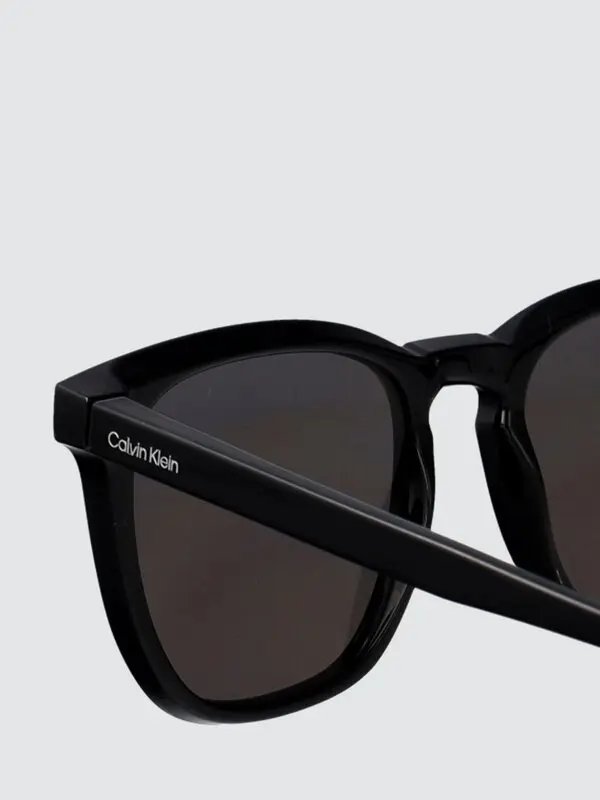 Calvin Klein Rounded Acetate Sunglasses