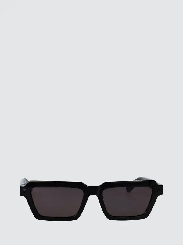 Calvin Klein Acetate Cat-eye Sunglasses With Monogram Logo - Black