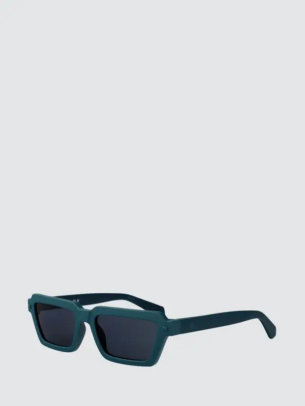 Calvin Klein Acetate Cat-eye Sunglasses With Monogram Logo - Green