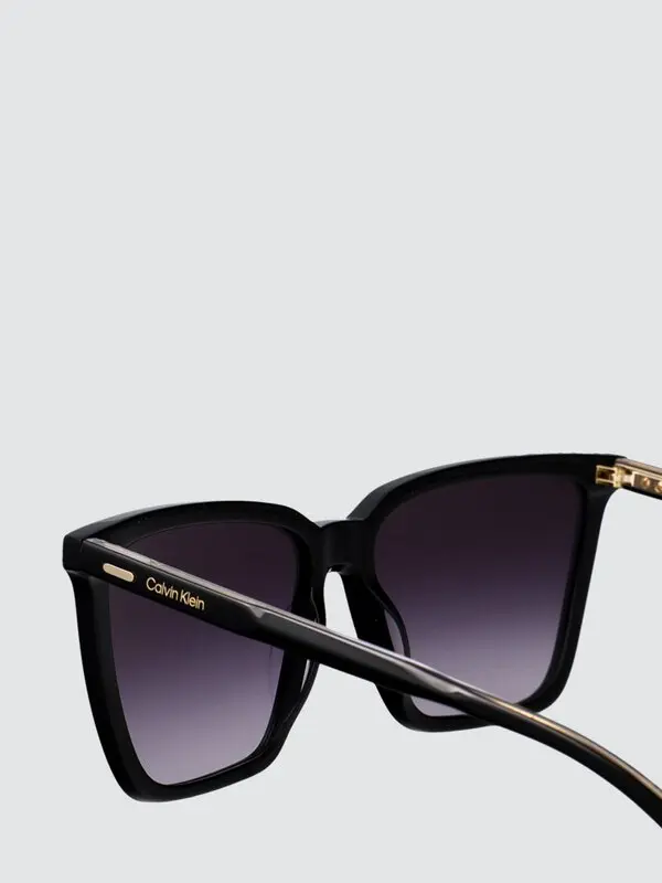 Calvin Klein Acetate Cat-eye Sunglasses With Logo