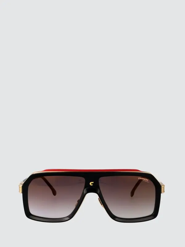 Carrera Eyewear Bicolour Aviator Sunglasses In Metal And Acetate - Black 2