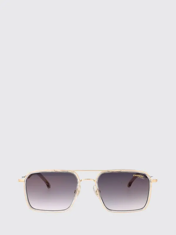 Carrera Eyewear Aviator Sunglasses In Metal With Double Bridge - Grey