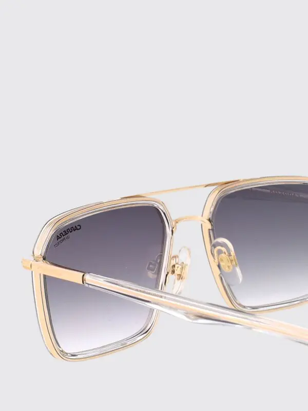Carrera Eyewear Aviator Sunglasses In Metal With Double Bridge - Grey