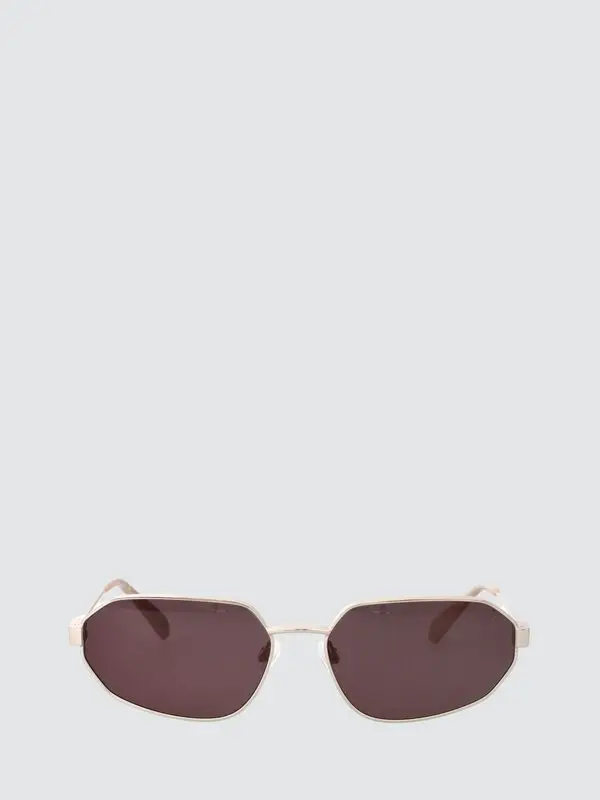 Calvin Klein Oval Metal Sunglasses