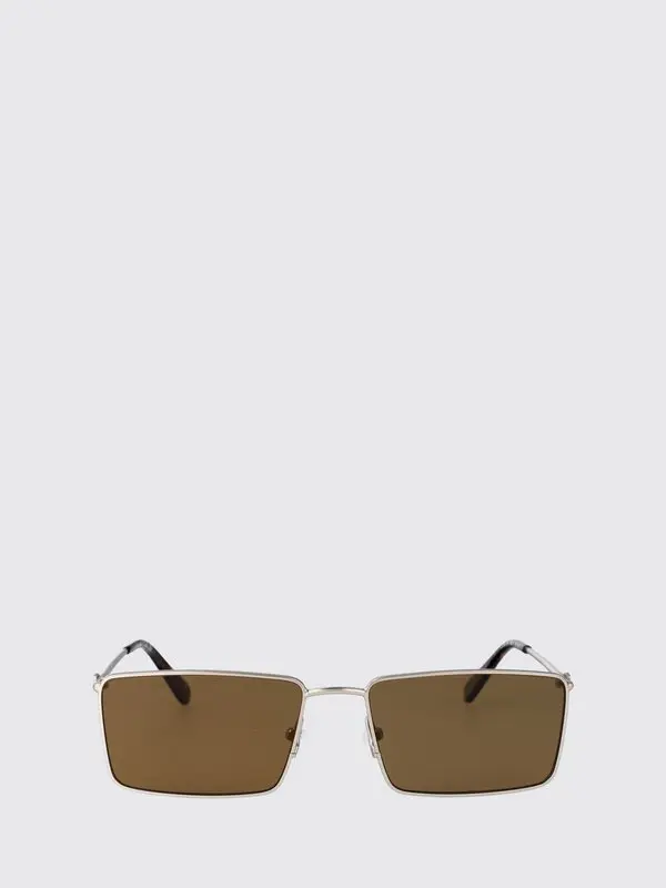 Lacoste Metal Aviator Sunglasses With Embossed Logo - Brown
