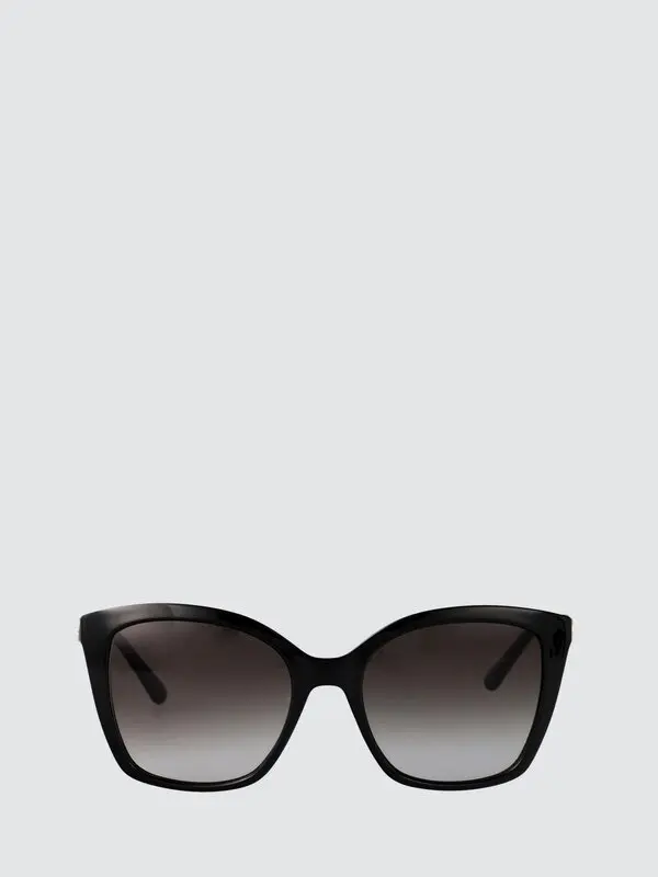 FERRAGAMO Cat Eye Acetate Sunglasses With Gancini Detail