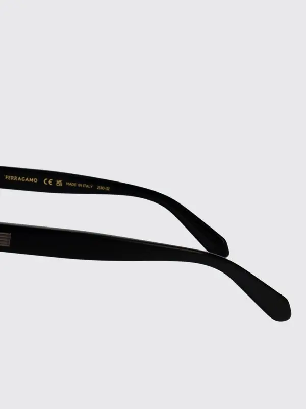 FERRAGAMO Rectangular Aviator Sunglasses In Acetate