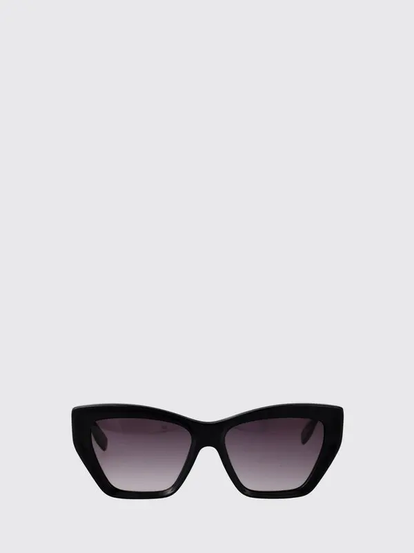 Karl Lagerfeld Acetate Cat Eye Sunglasses With Metallic Logo