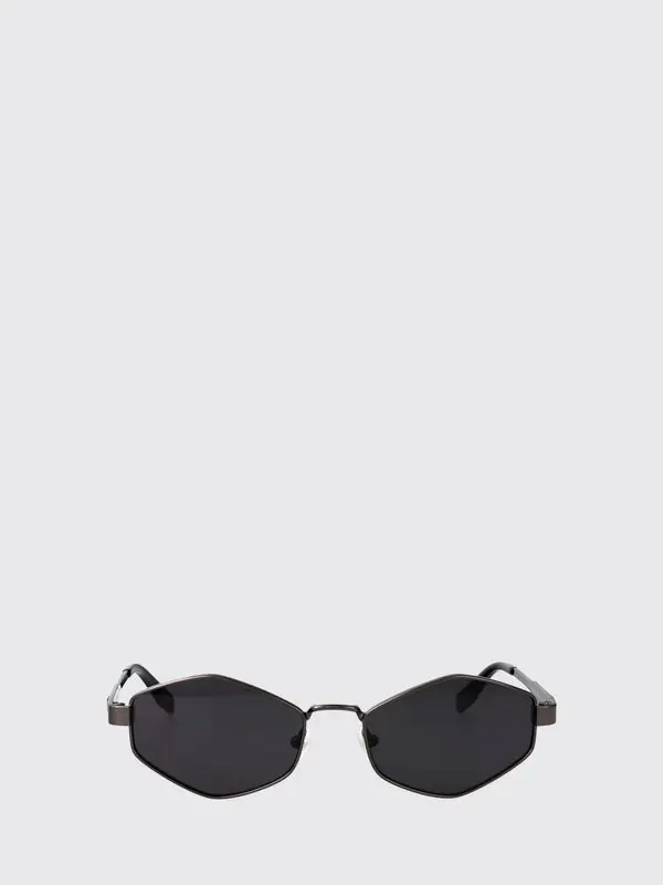 Karl Lagerfeld Irregular Shape Metal Sunglasses - Silver