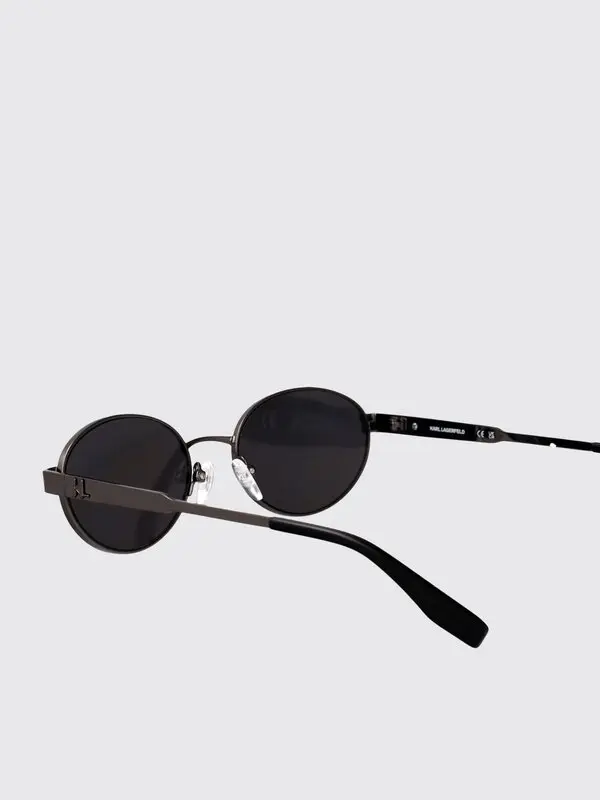 Karl Lagerfeld Oval Metal Sunglasses