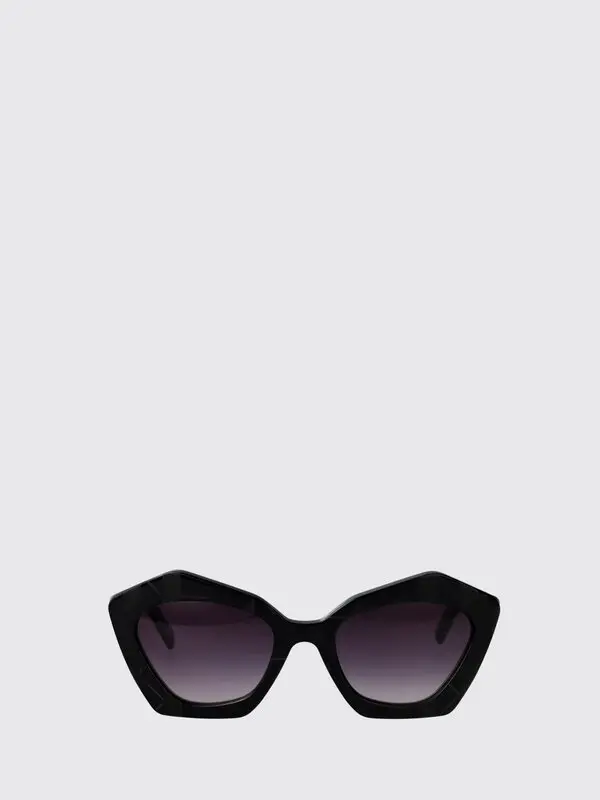 Karl Lagerfeld Oversized Irregular Shape Acetate Sunglasses