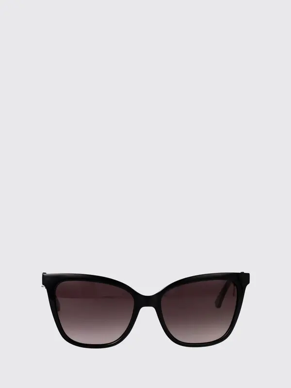Karl Lagerfeld Cat Eye Acetate Sunglasses With Metallic Logo