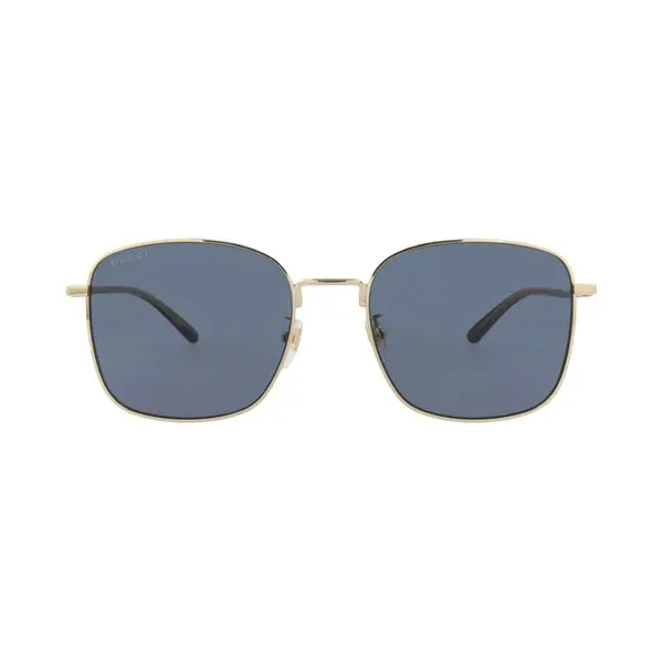 Gucci Square Sunglasses /havana/blue - Gold