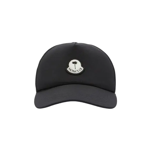 Moncler X Palm Angels Logo Cap /white - Black
