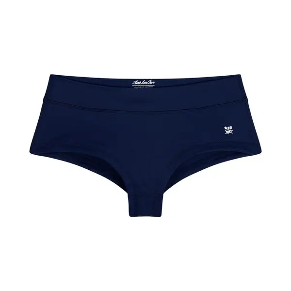 Aimé Leon Dore Crest Swim Short 'navy Blazer