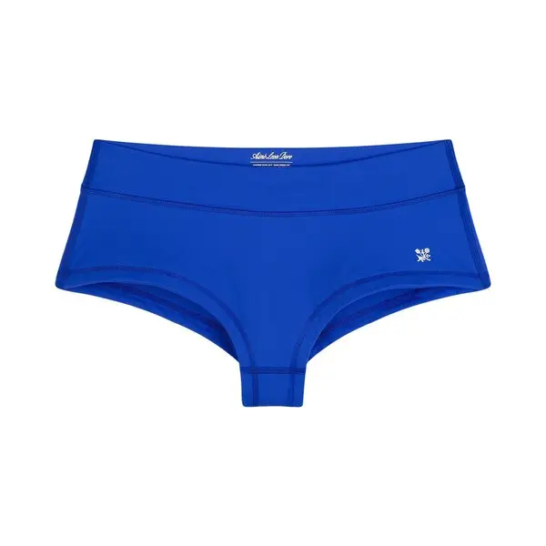 Aimé Leon Dore Crest Swim Short - Blue