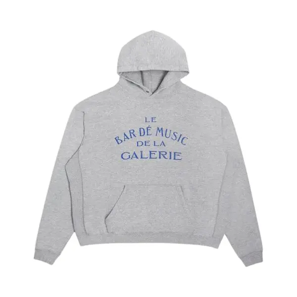 GALLERY DEPT. Le Bar Vintage Hoodie 'heather - Grey