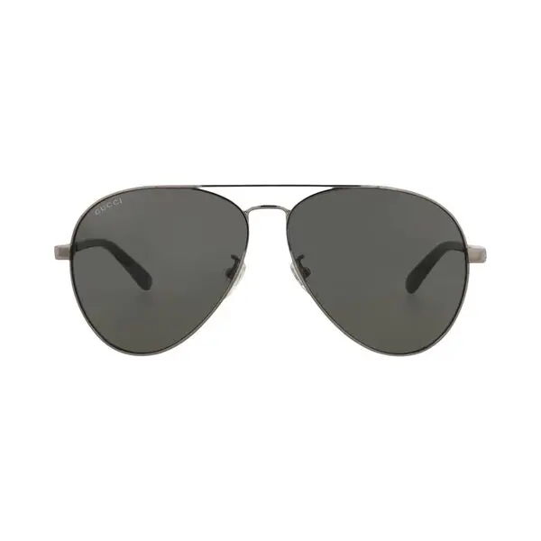 Gucci Aviator Sunglasses 'rutheniumgrey - Black