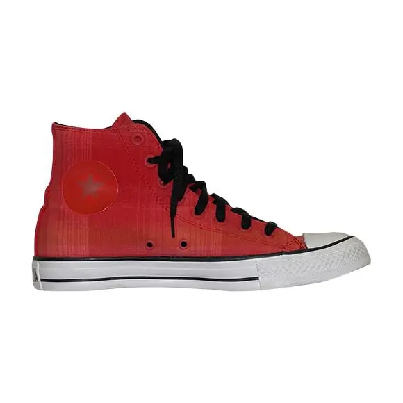 CONVERSE Chuck Taylor All Star Tonal Hi 'plaid - Red