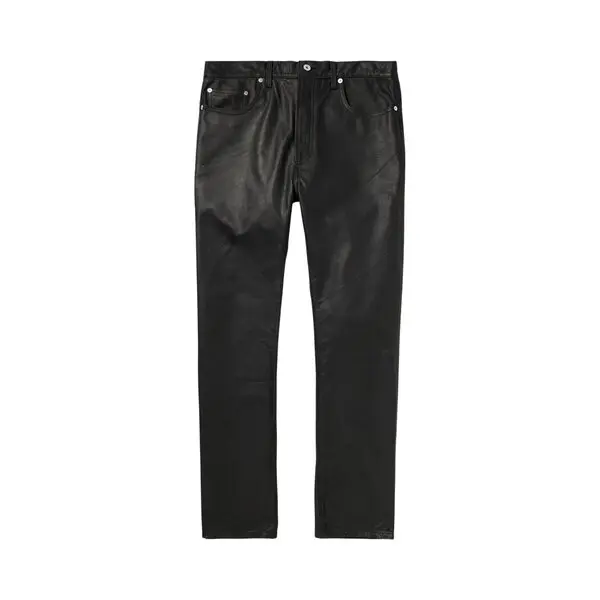 GALLERY DEPT. 5001 Leather Trousers - Black