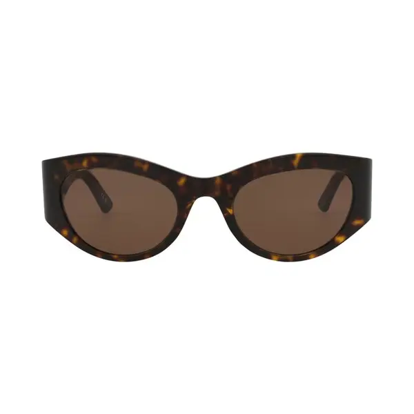 Balenciaga Round Sunglasses 'havana