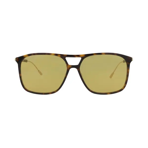 Gucci Aviator Sunglasses 'havana/gold