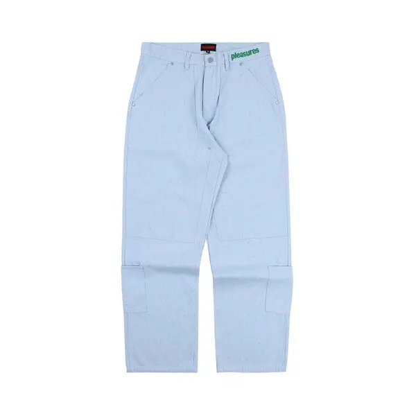 PLEASURES Ultra Work Jeans 'light Indigo