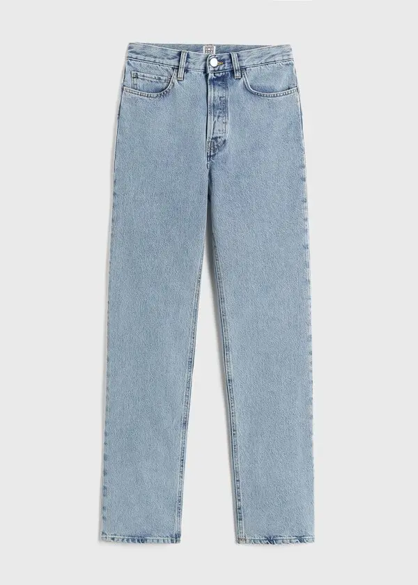 TOTEME Classic Cut Denim Full Length