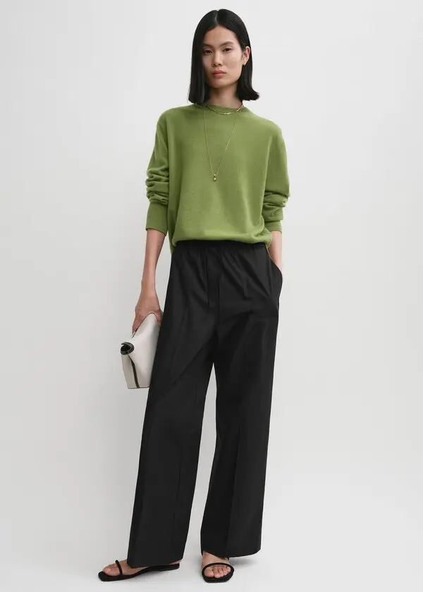 TOTEME Cotton Drawstring Trousers