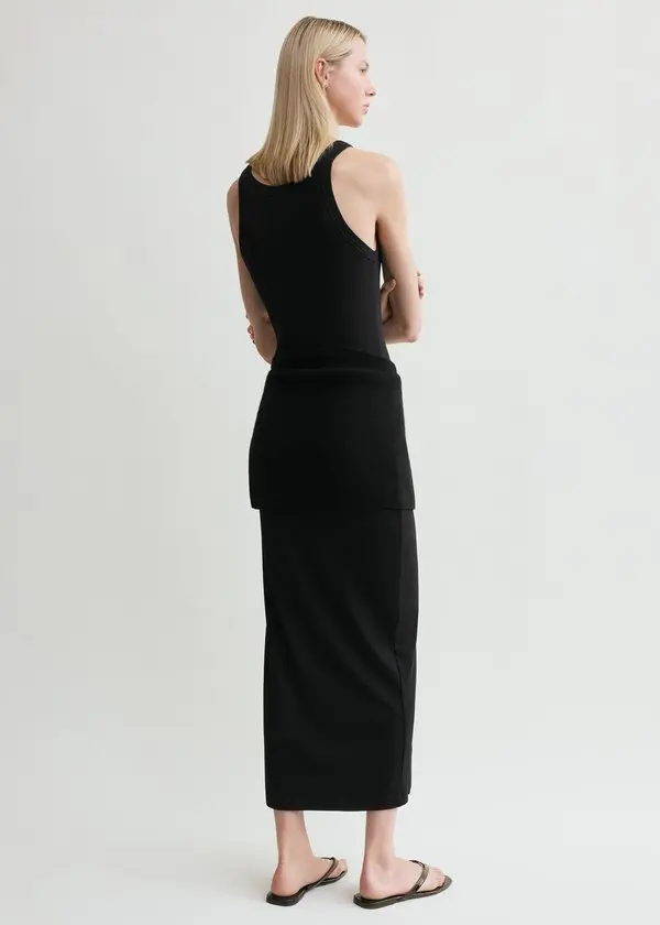 TOTEME Curved Rib Tank Dress